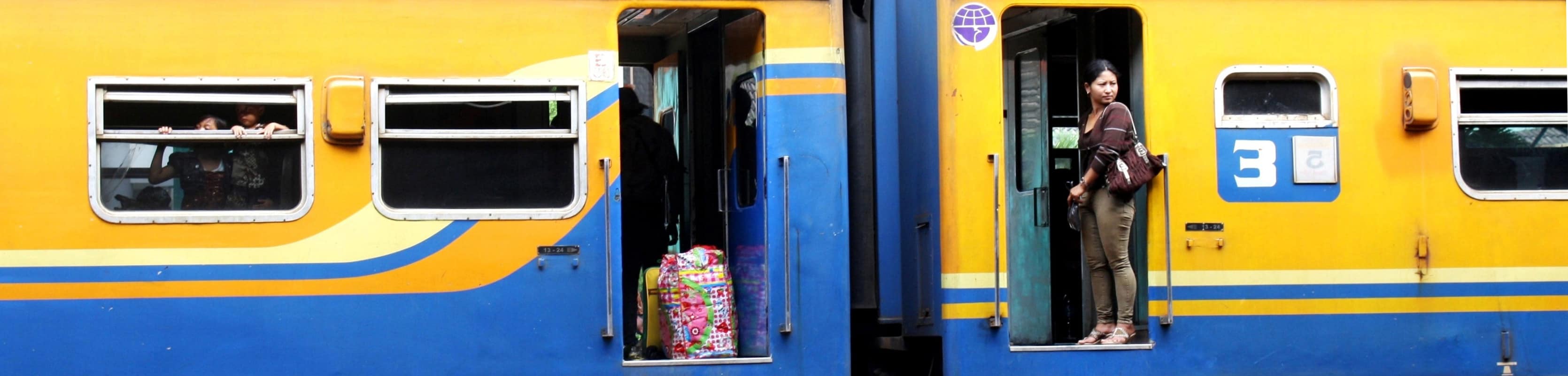 Reizen per trein door Java - Reisvormen
